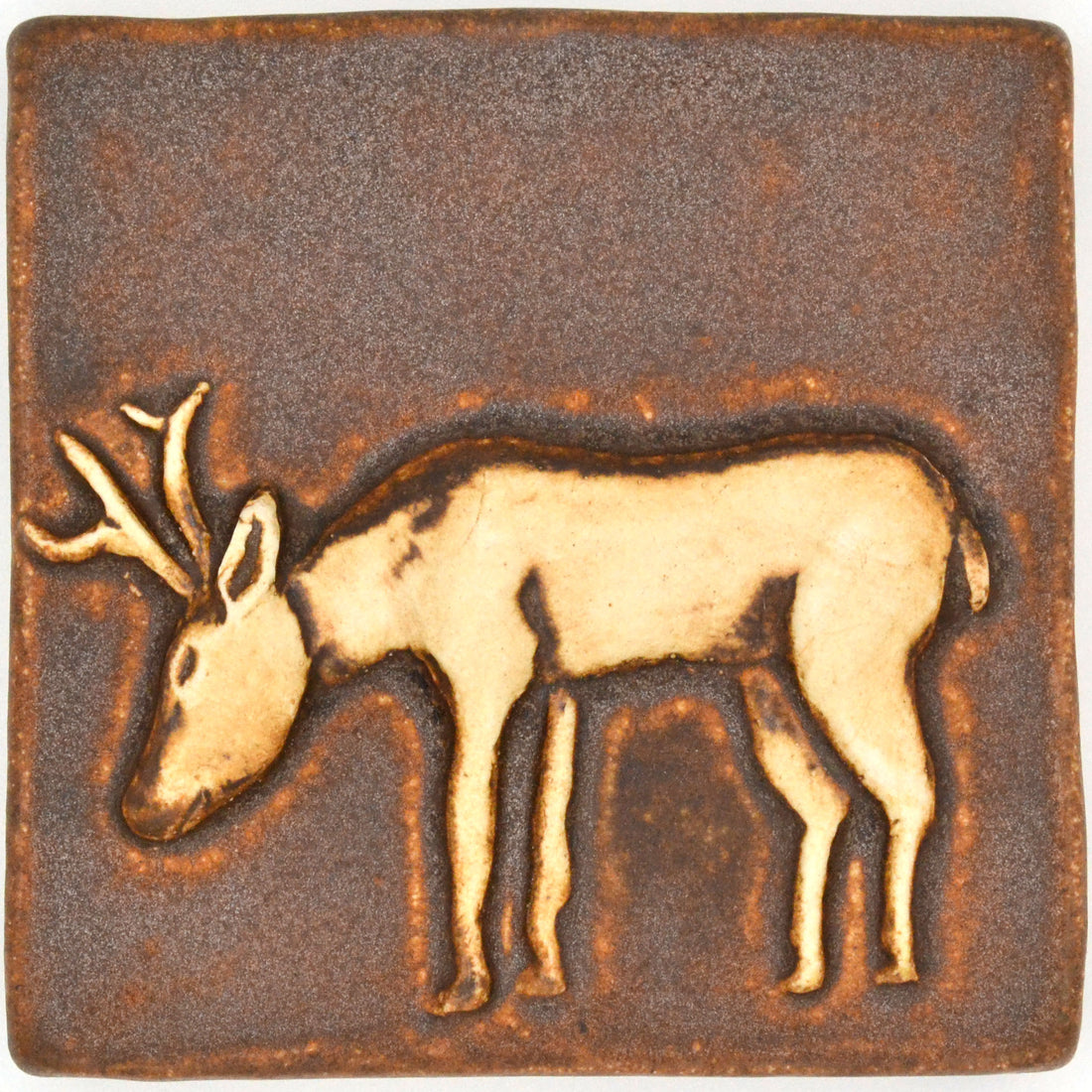 4x4 Deer Tile – Little Traverse Tileworks