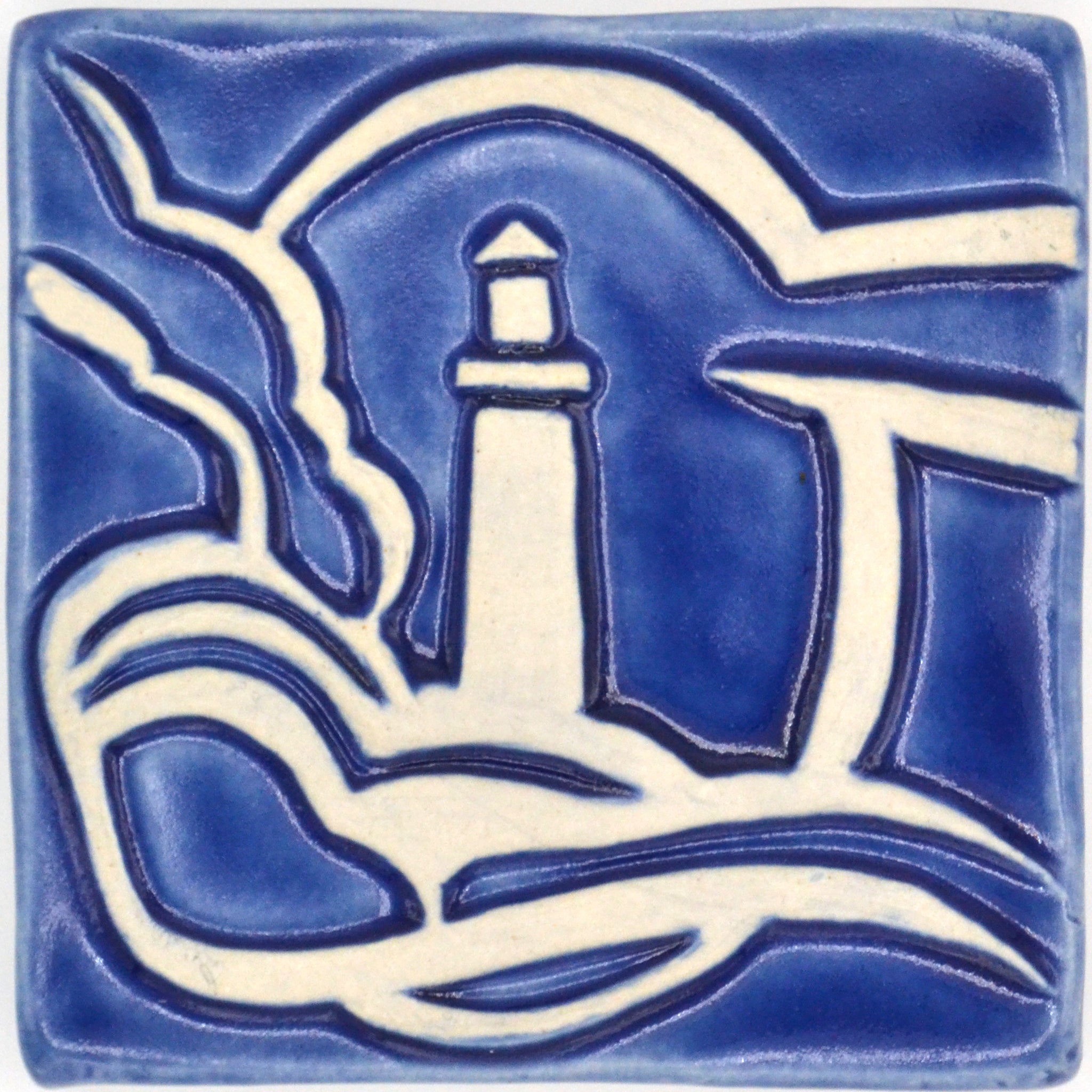 4x4 Lighthouse Tile – Little Traverse Tileworks